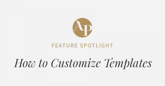 How to Customize Your Aisle Planner Templates